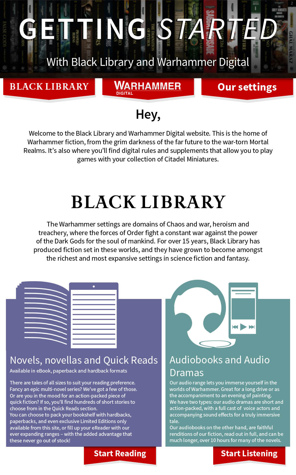 Black Library & Warhammer Digital - About Us